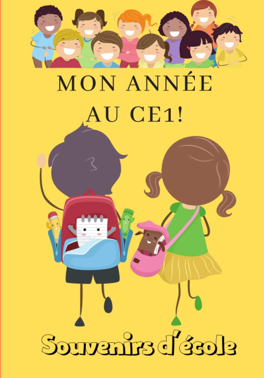 Mon année au CE1 souvenir d'école: Un cahier pour noter vos souvenirs ...