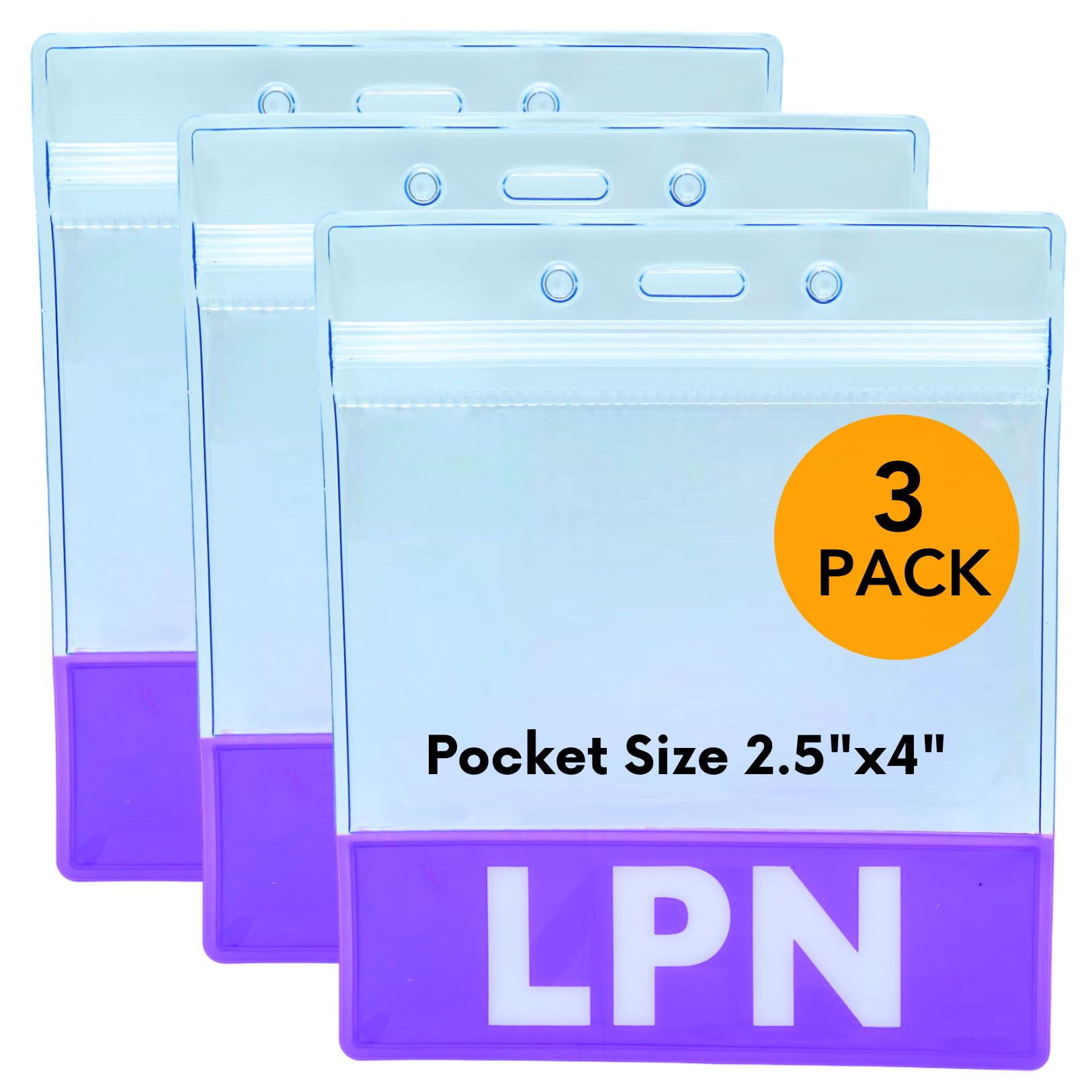 Amazon.com : BadgeBright LPN Badge Buddy and Badge Buddy in One (3 Pack ...