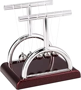 Amazon.com: Newtons Cradle Balls Balance Swinging Magnetic Steel Ball ...