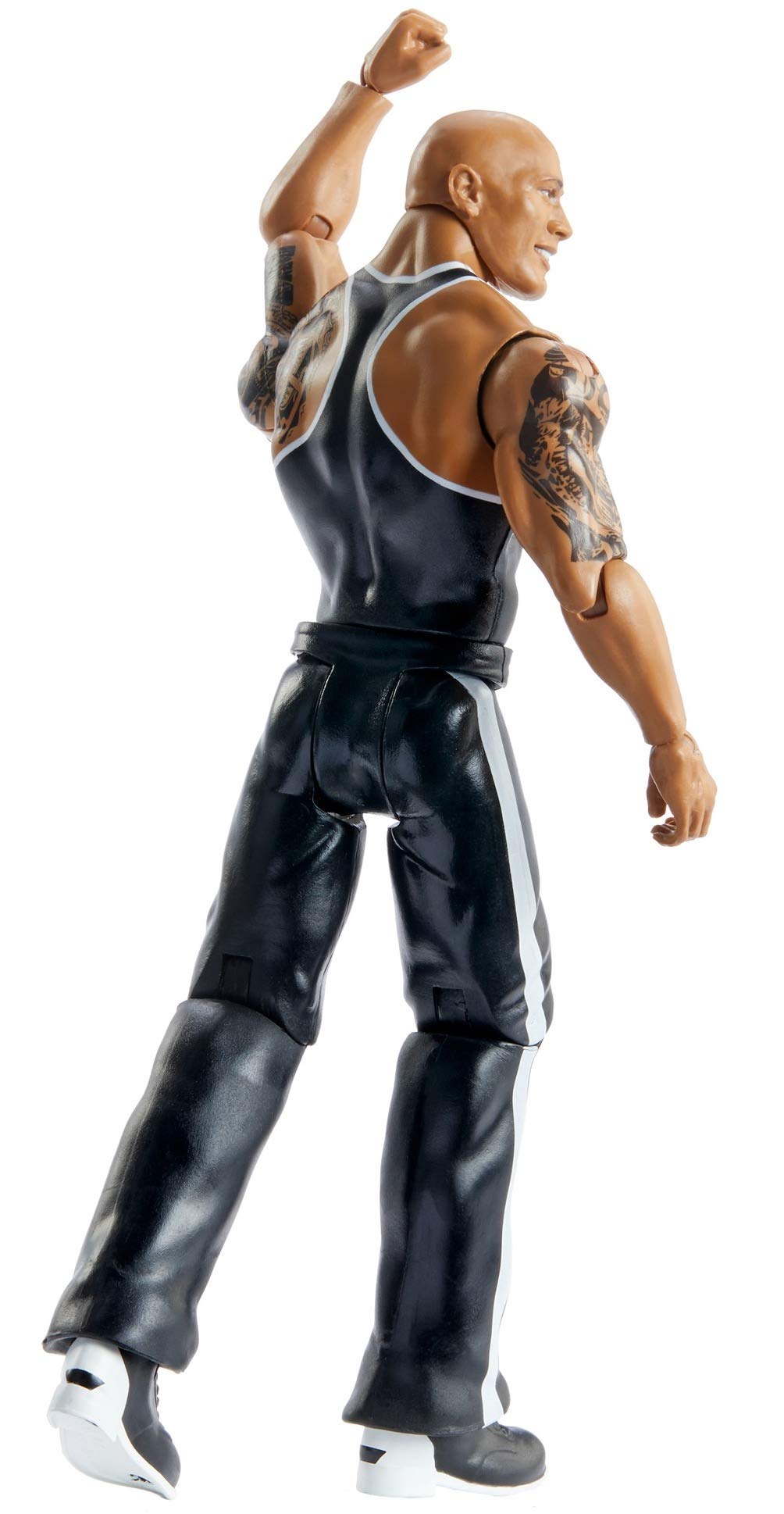 WWE The Rock Action Figure in 6-inch Scale with Articulation & Ring ...