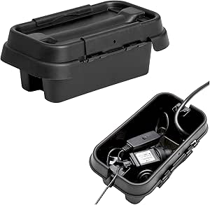 Amazon.co.jp: Takasho LSO-68 Outdoor Power Box, Outlet Box, S, Approx ...