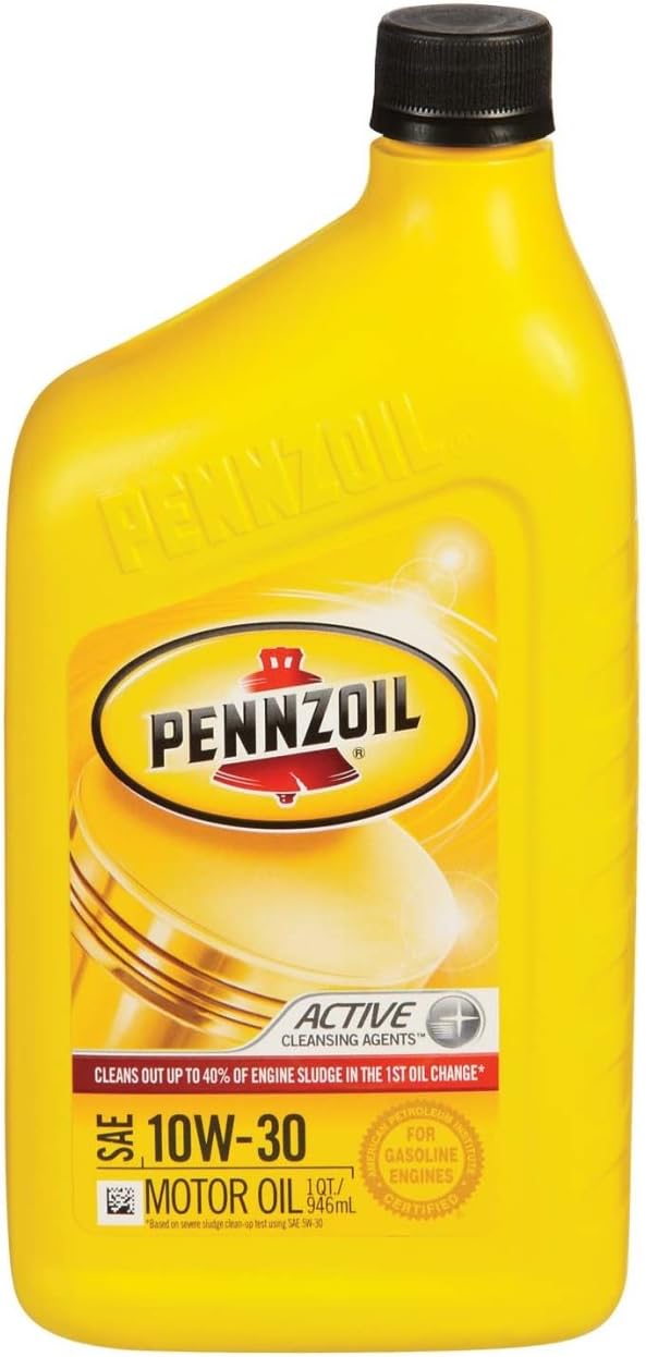 Amazon.com: Pennzoil 550022792-12PK 10W-30 Motor Oil - 1 Quart (Pack of ...