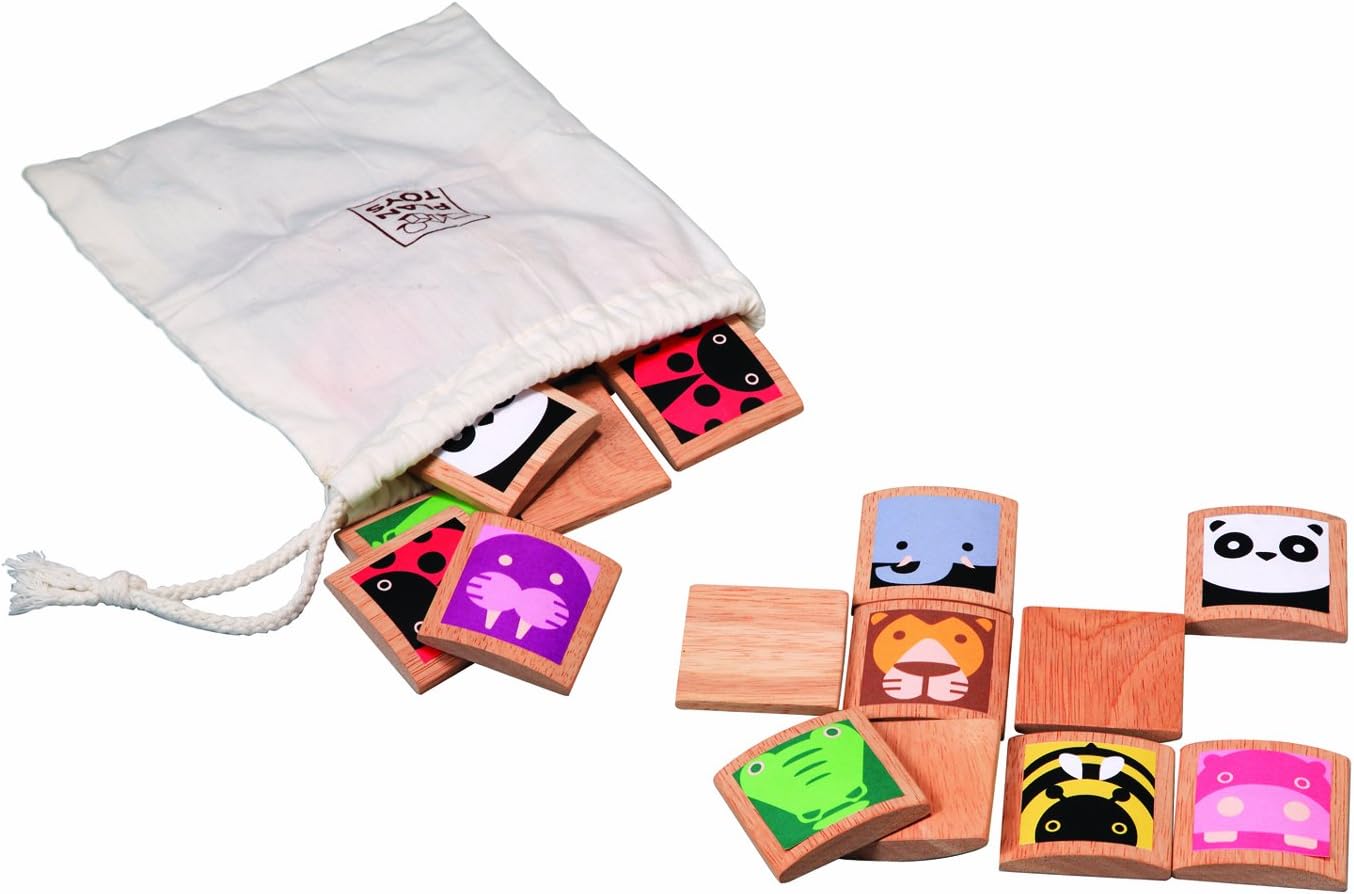 Amazon.com: PlanToys Animal Memo : Toys & Games