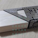 Amazon.co.jp: シンワ測定(Shinwa Sokutei) 2×4 止型定規 クリア ツーバイフォー 62115 : DIY・工具・ガーデン