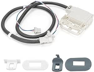 Amazon.com: Qagea Washer Lid Lock Assembly with Wire Harness WH08X32697 ...
