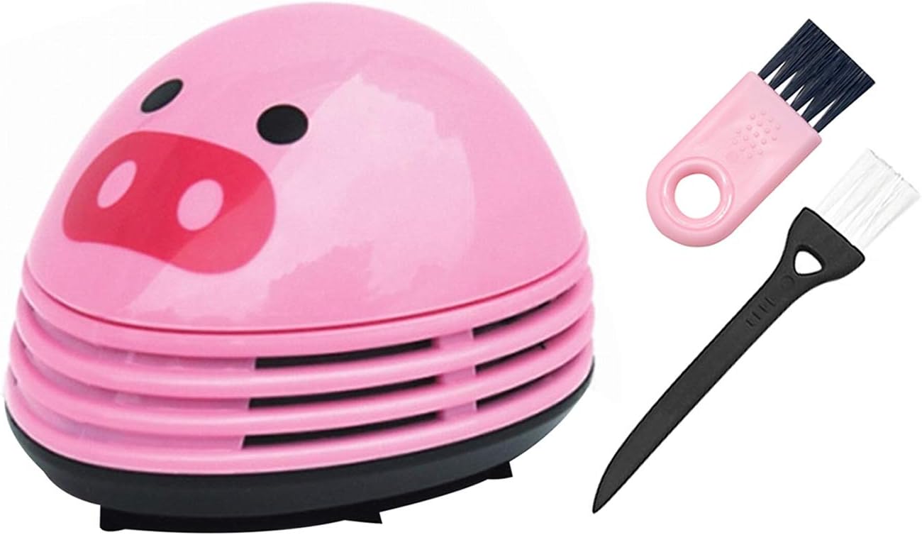 Amazon.com: Mini Desktop Vacuum, Cute Vacuum Cleaner, Portable Desk ...