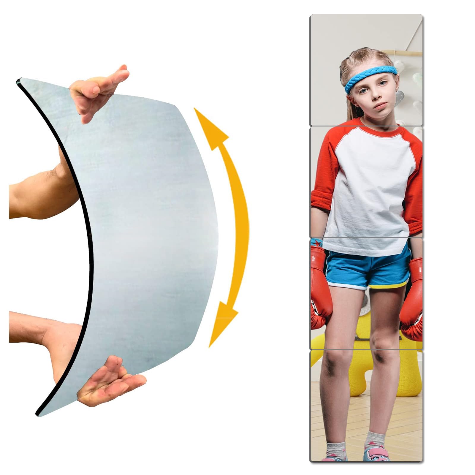 Amazon.com: canhard Unbreakable Door Mirror Full Length,Full Body ...
