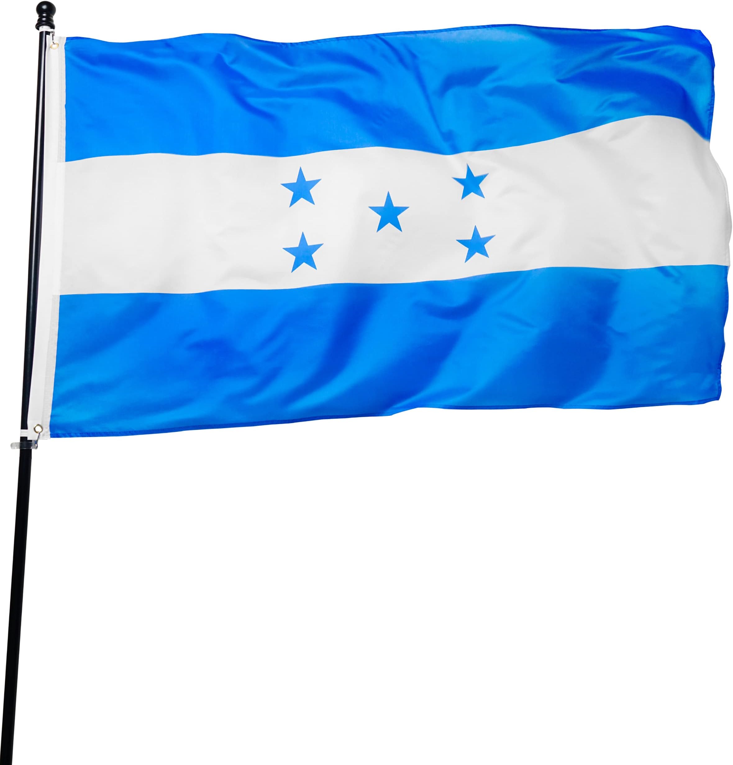 Amazon.com : Honduras Flag 3x5ft Poly - INTERNATIONAL FLAGS : Patio ...