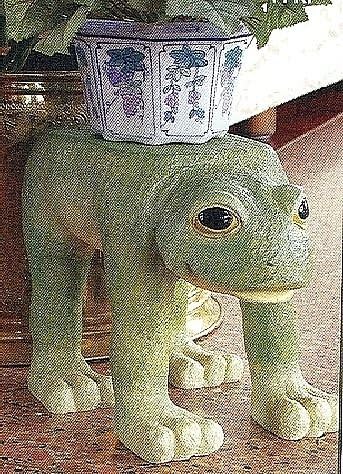 Amazon.com : GMI Frog Stool and Plant Stand : Patio, Lawn & Garden