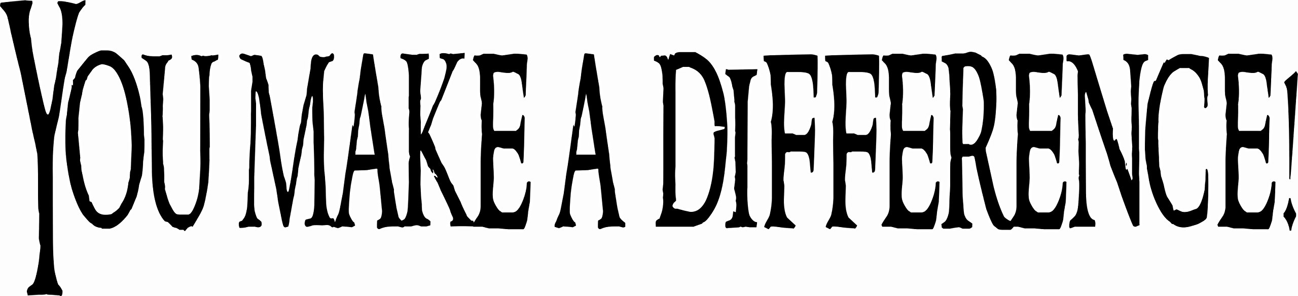 Amazon.com: V2 ~ You Make A Difference! 5 x 22 Beautiful Motivation and ...