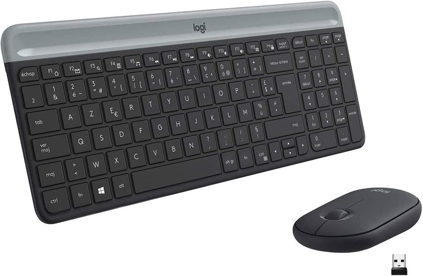 Logitech Wireless Combo MK520 Ensemble clavier + souris Touches Incurve ...