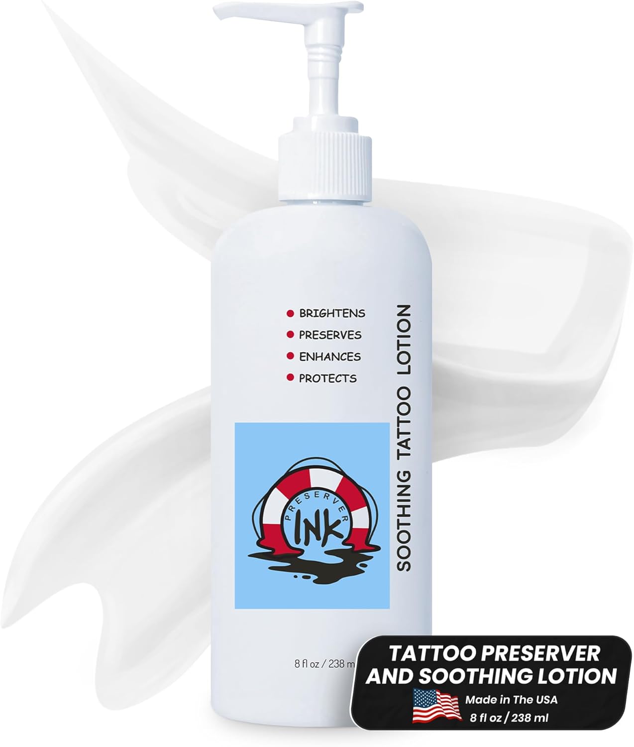 Amazon.com: SOOTHE 'N WIPE Ink Preserver Tattoo Aftercare Lotion ...