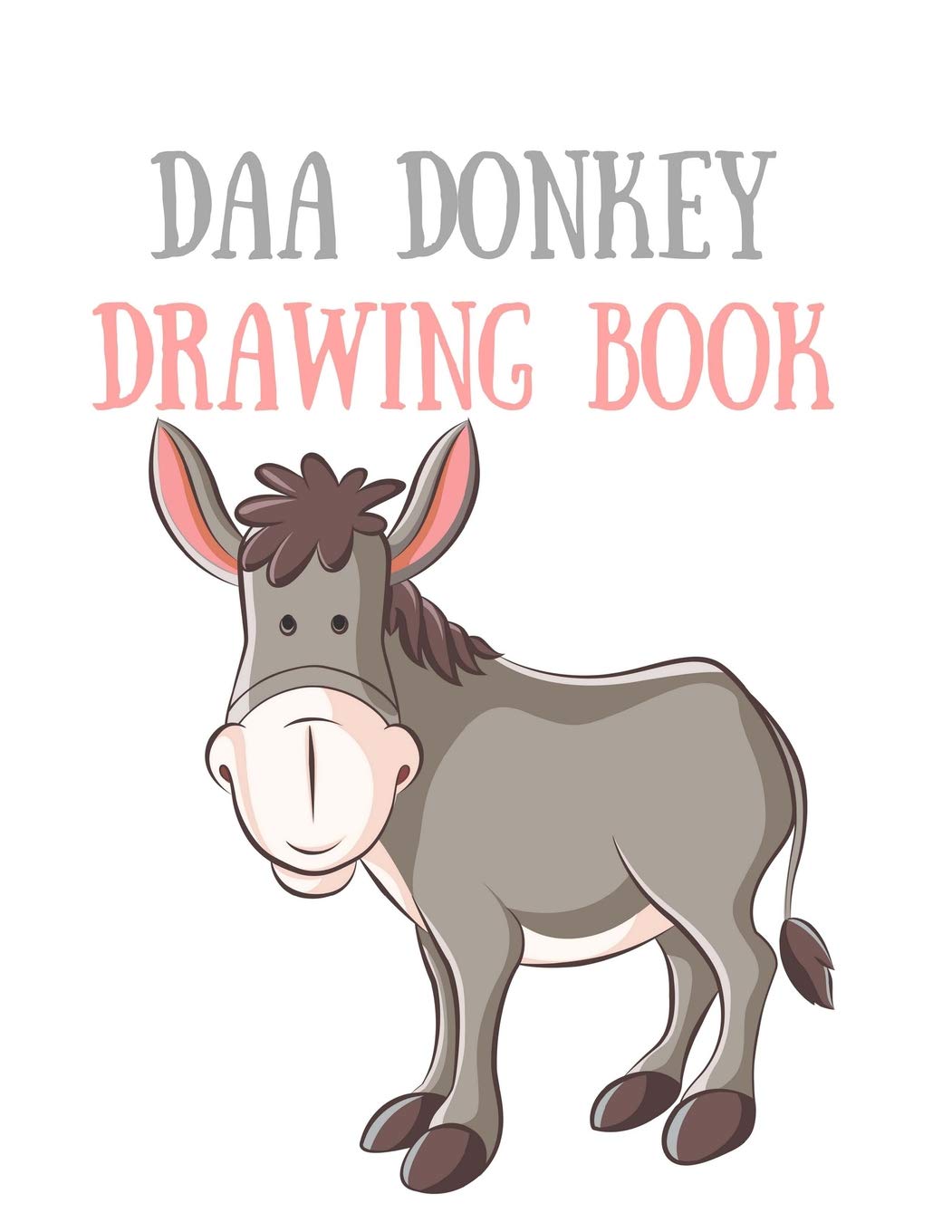 Donkey Drawing For Kids How To Draw A Donkey Easy Drawing Tutorial