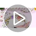 Amazon.com: Zopeal 60 Pieces Floral Paper Plates 9 Inch, Wildflower ...