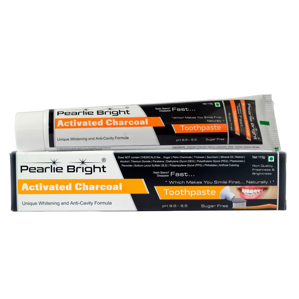 Buy Charcoal Clean SUGAR Free Toothpaste-110g (pack of 8) Online at Low ...