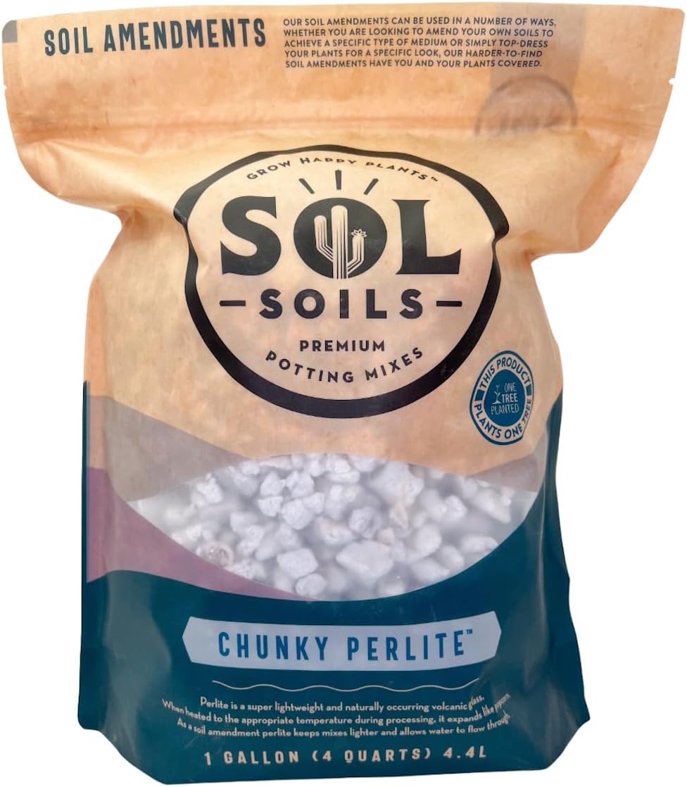 Amazon.com : Sol Soils Chunky Perlite for Plants - Lightweight, All ...