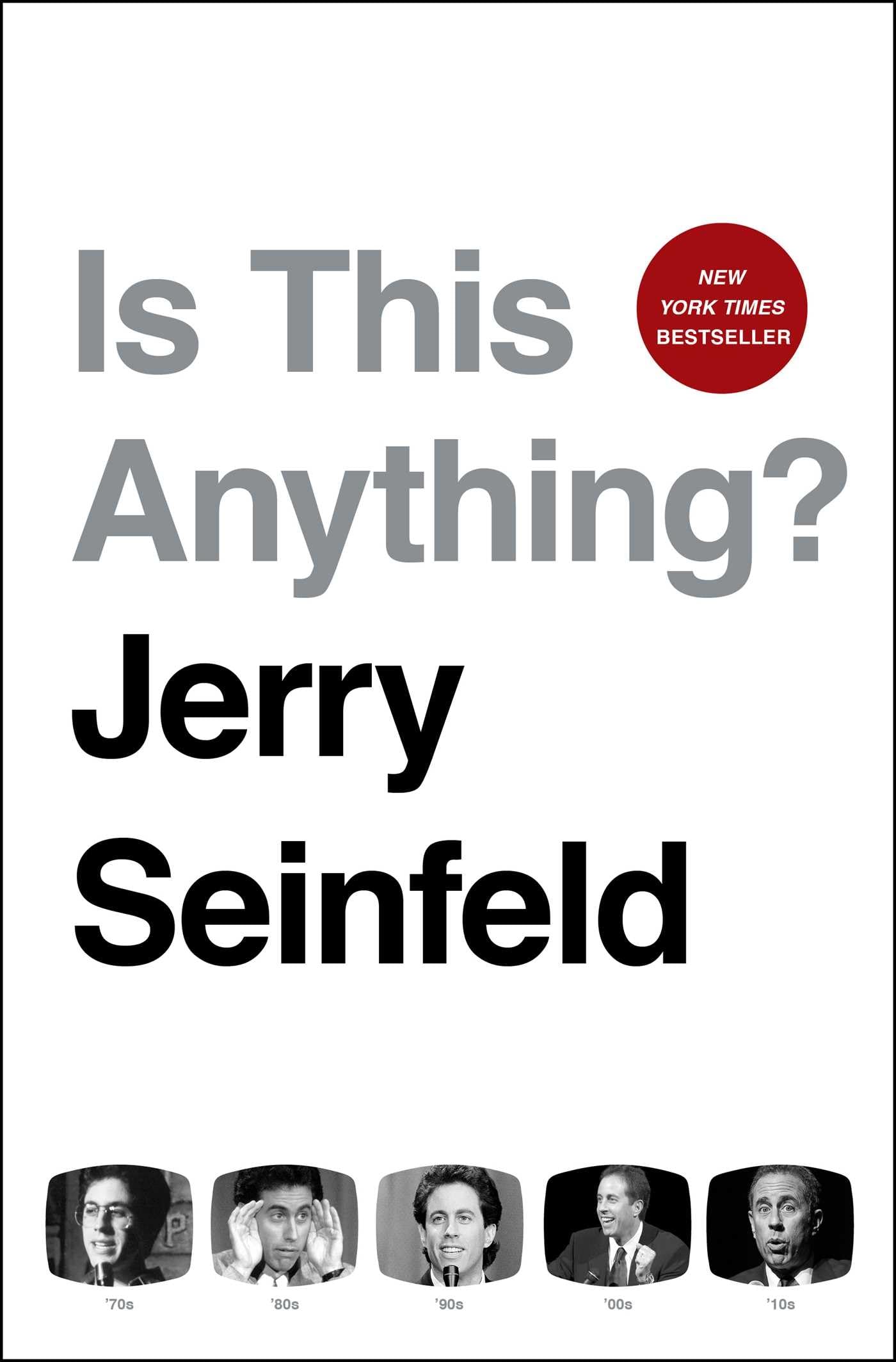 Is This Anything?: Seinfeld, Jerry: 9781982112691: Amazon.com: Books