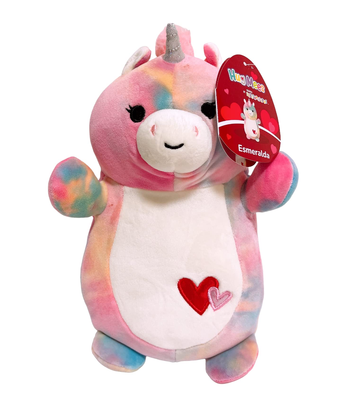 Amazon.com: Squishmallows Valentine Squad 10" HugMees Plush Doll Toy ...