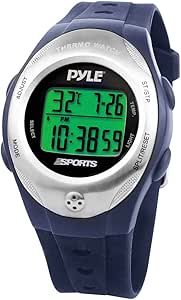 Amazon.com: Pyle Sports PSWTHM15BL Thermo Watch w/ Thermometer ...