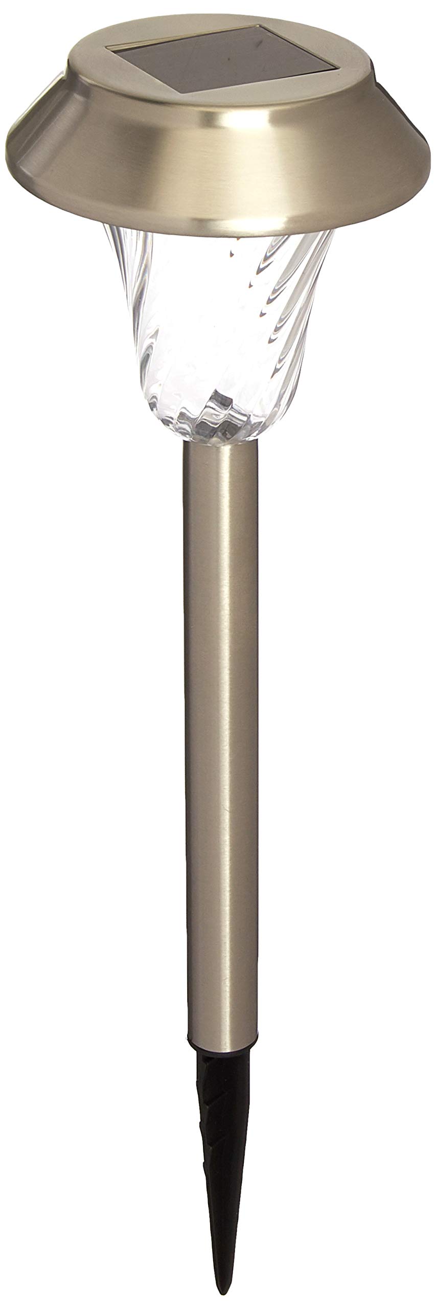 Amazon.com : Twinkle Star 4 Pack Stainless Steel Solar Garden Lights ...