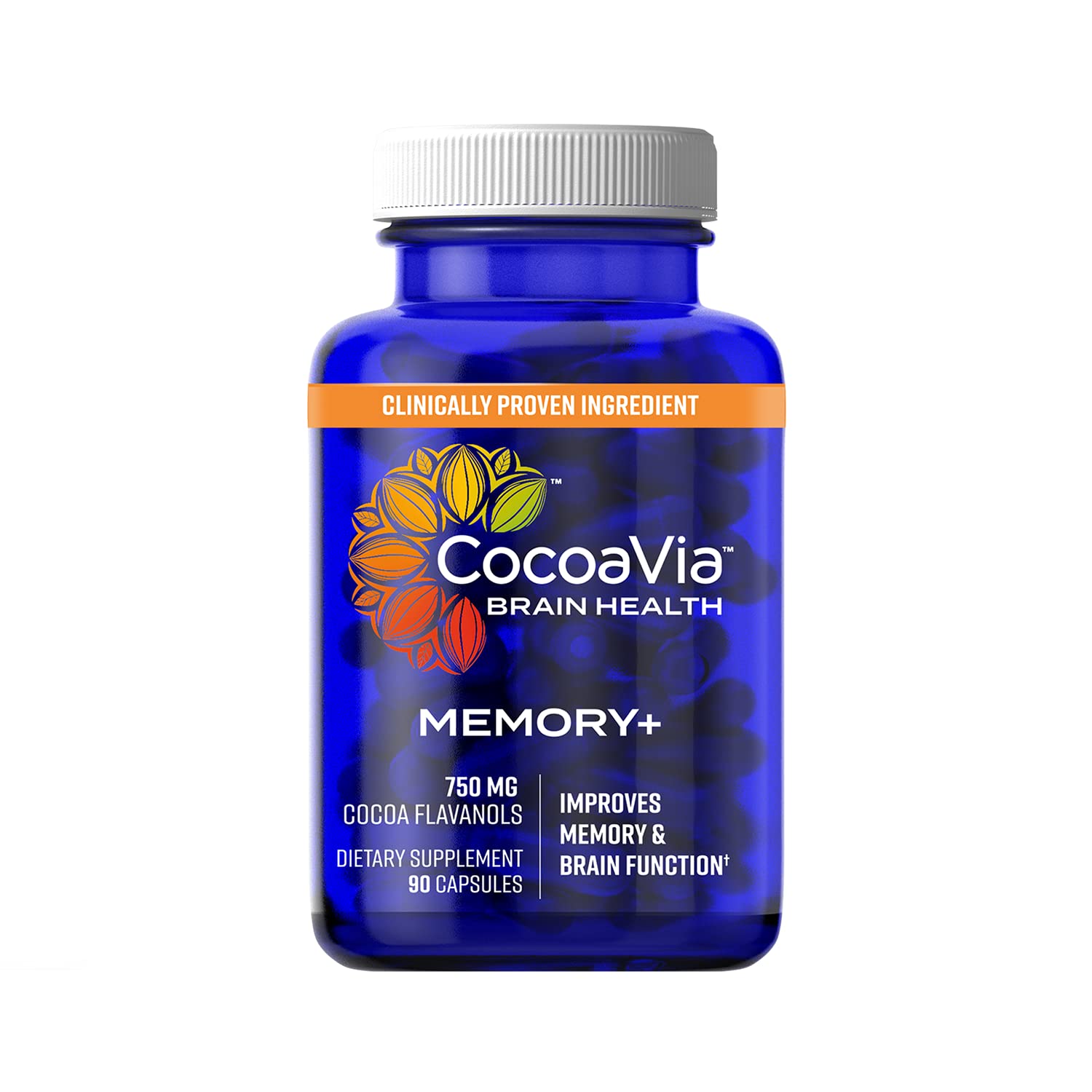 Buy CocoaVia Memory+ Brain Supplement, Clinically Proven Memory and ...
