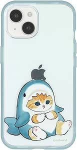 Amazon.co.jp: グルマンディーズ mofusand IIIIfit Clear(イーフィット クリア) iPhone15 / 14 / 13 対応 ケース サメにゃん MOFU ...