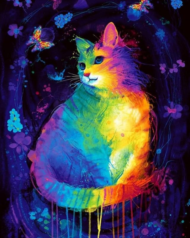 Poster of Cute Cat Posters for Room Wall Decortation, Size - 12 X 18 ...