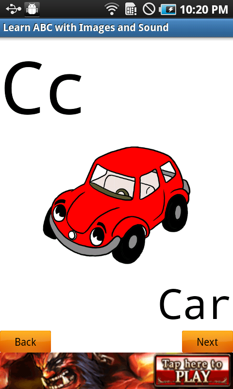 Learn ABC - App on the Amazon Appstore