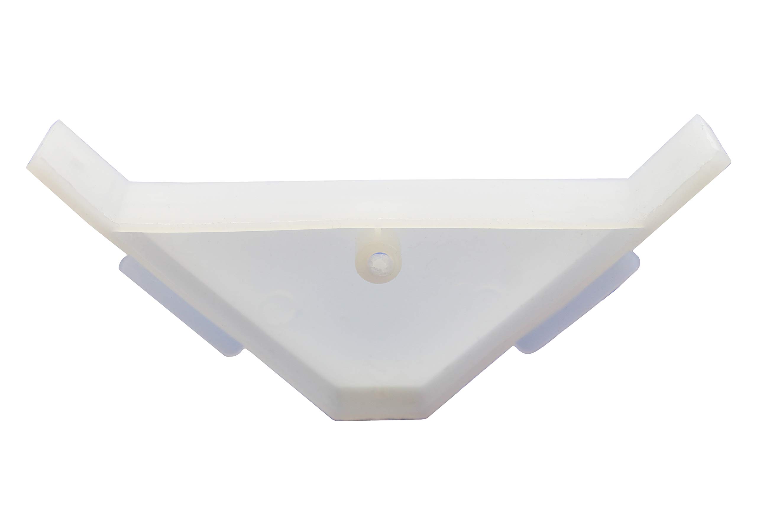 Snapklik.com : 12-Pack, 90 Degree Cabinet Triangle Bracket, Plastic ...