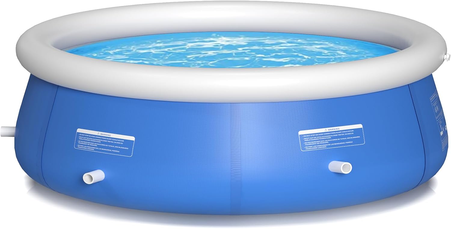 Amazon.com: Above Ground Pool - 10ft x 30in Inflatable Pool for Family ...