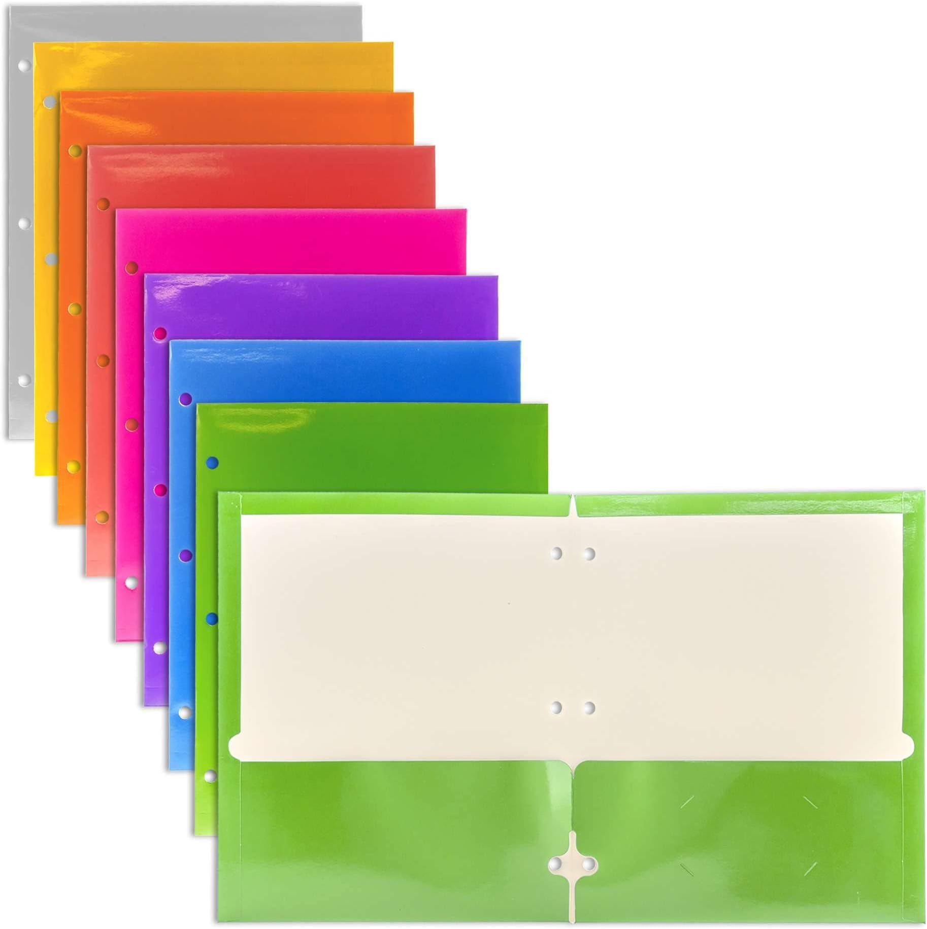 Amazon.com : Blue File Folders, 1/3-Cut Tabs, Letter Size, 12-Pack ...
