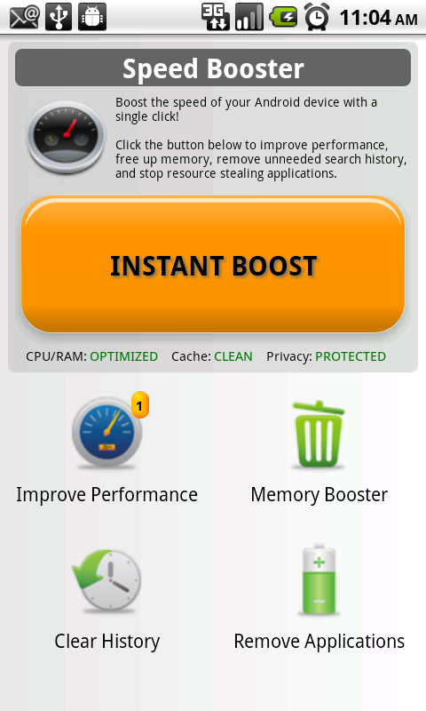 Android Speed Booster - App on Amazon Appstore