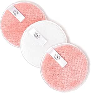 Amazon.com: Bella Il Fiore Reusable Makeup Remover Cloths Microfiber ...