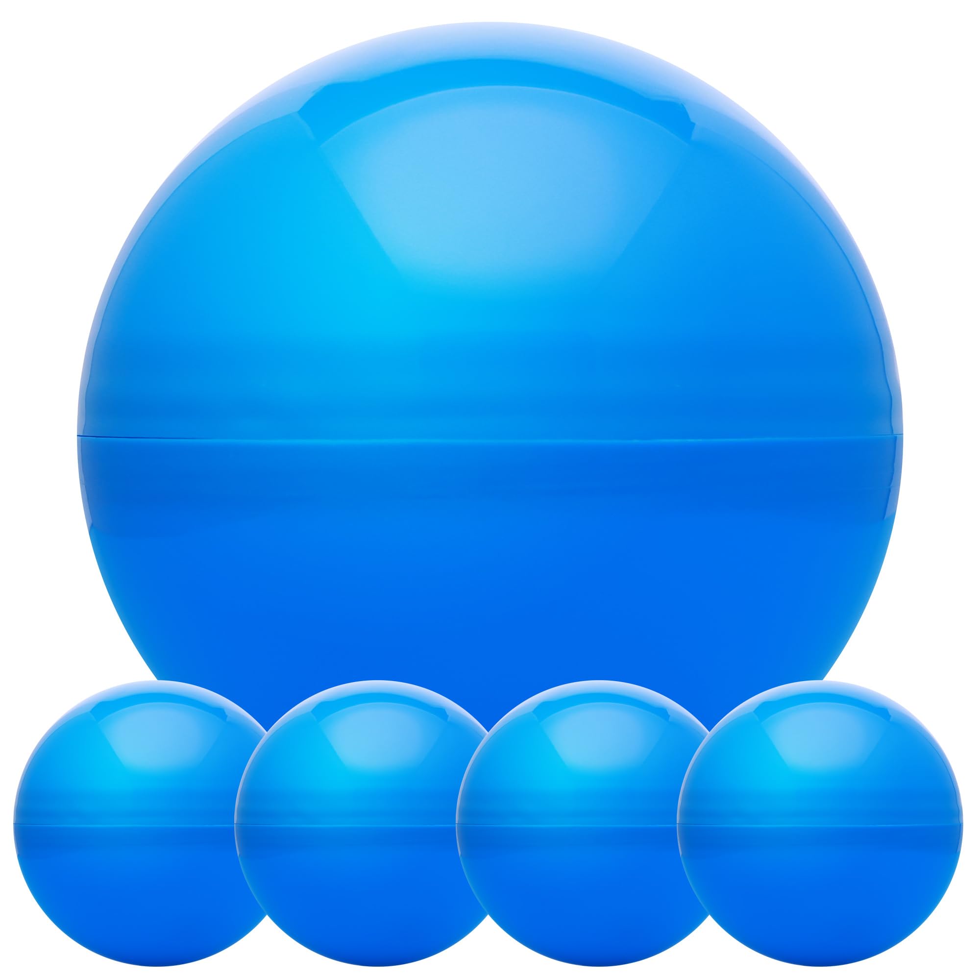 Snapklik.com : Big Claw Machine Capsules Blue Plastic Sphere Large ...
