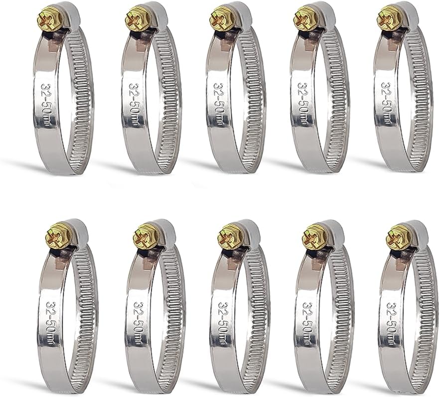 Set di 36 Fascette Stringitubo, Regolabili Acciaio Inox, per Tubi di ...