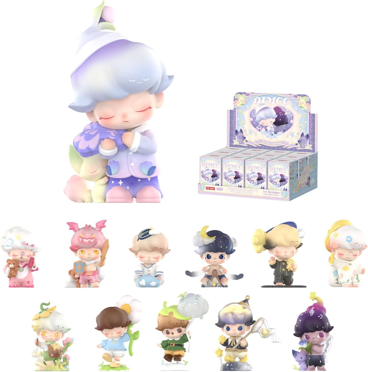 Amazon.com: POP MART DIMOO Weaving Wonders Series Figures, DIMOO Blind ...
