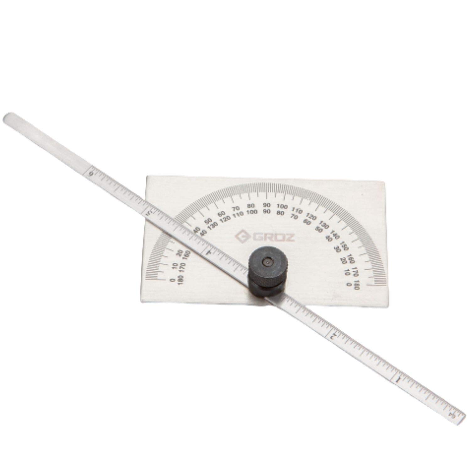 Snapklik.com : Groz 01225 6" Rectangular Head Depth Gauge
