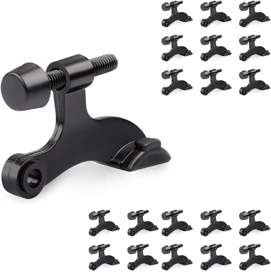 Amazon.com: 10 Pack - Designers Impressions Matte Black Lite Duty Hinge ...