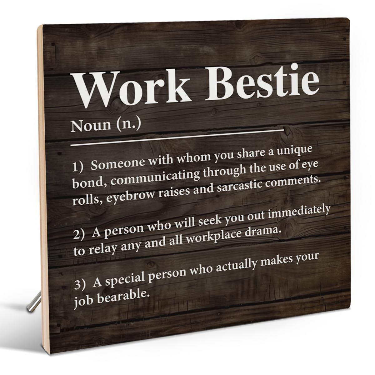Amazon.com: Work Bestie Gifts for Women, Work Bestie Gifts Ideas Desk ...