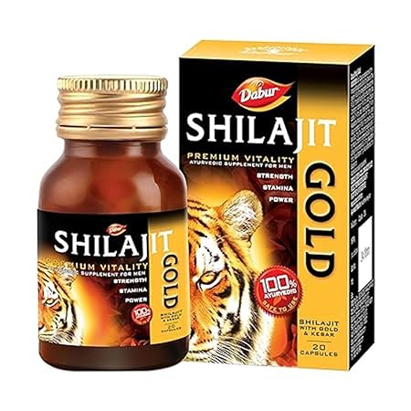 DABUR Shilajit Gold Ayurvedic Capsules