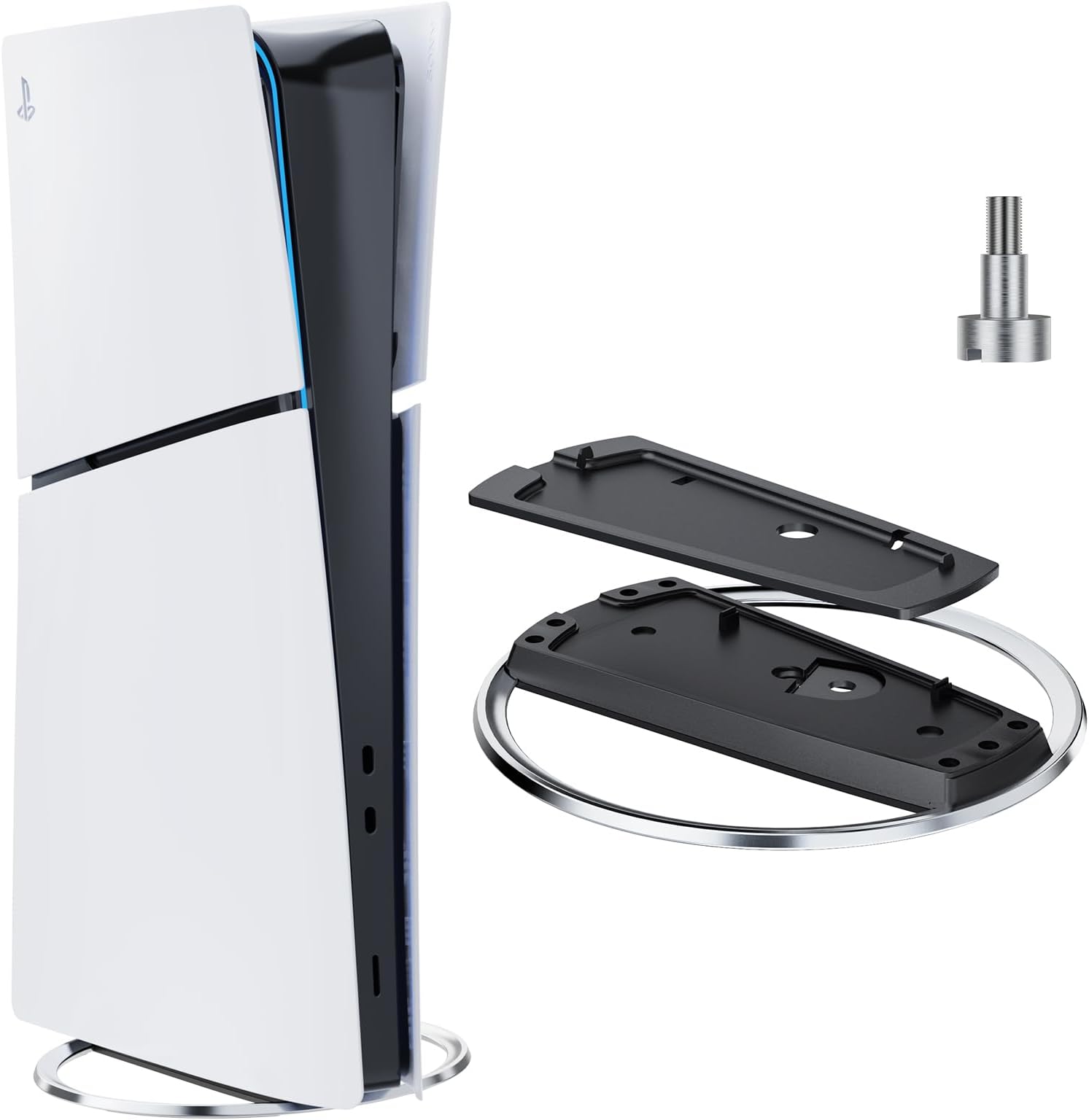 Amazon.co.jp: 【新型 PS5 Slim 対応】PS5 Silm用 スタンド 縦置き RGB コントローラー 充電スタンド Blitzowl 新型PS5用冷却ファン PS5周辺機器 ...