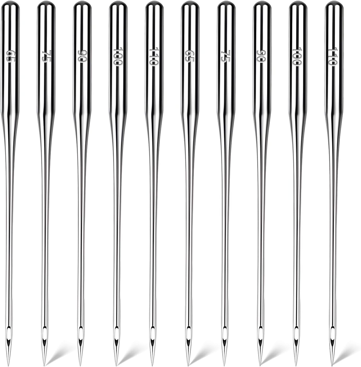 Amazon.com: Universal Sewing Machine Needles, Assorted 65/9, 75/11, 90/ ...