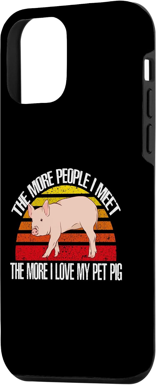 iPhone 12 mini I love My Pet Pig Pig Pork Farm Case – Yaxa Colombia