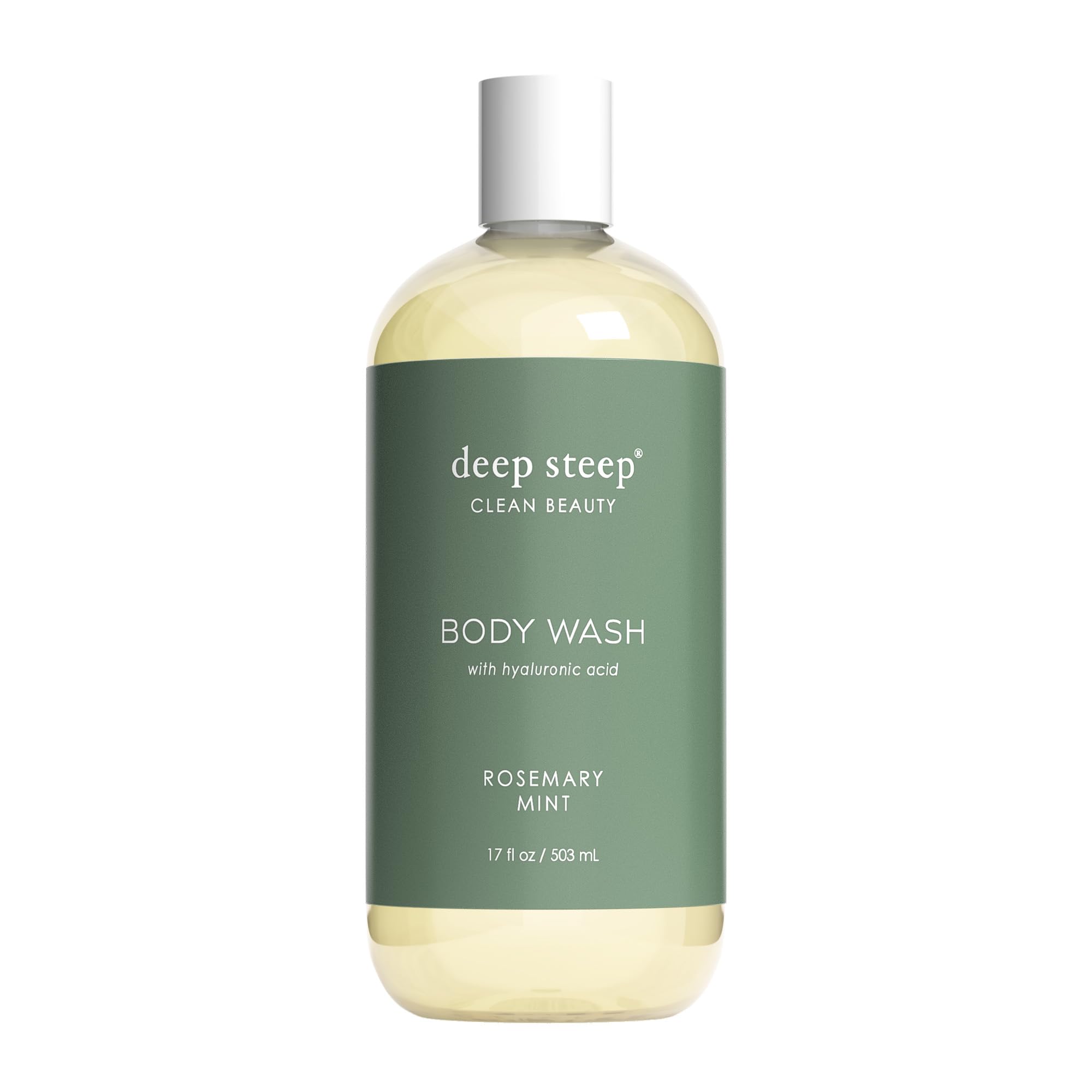 Amazon.com : Deep Steep Body Wash, 17oz (Rosemary Mint) : Beauty ...