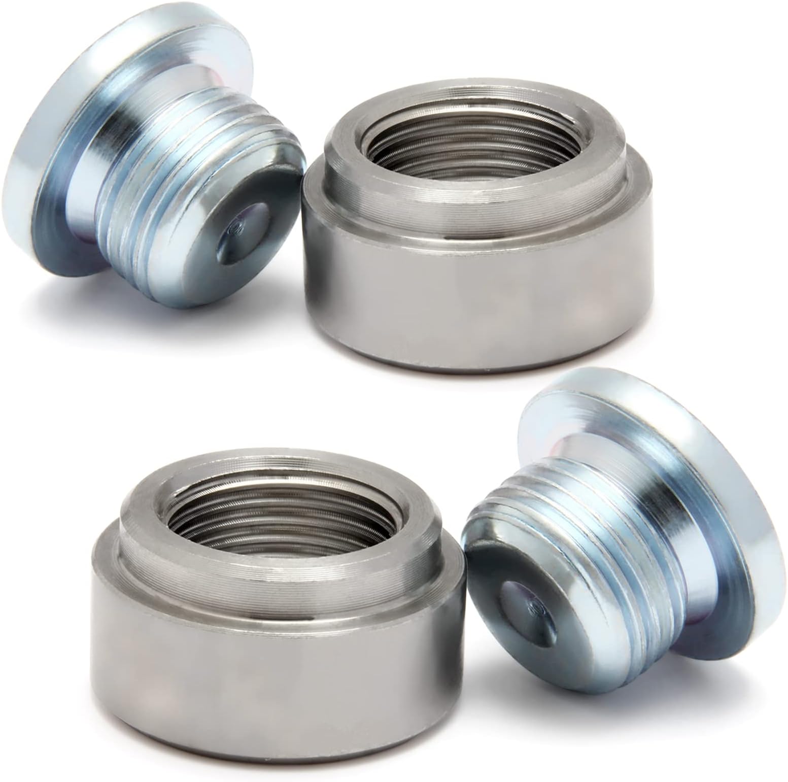 Amazon.com: O2 Oxygen Sensor Fitting Plugs or Weld Bungs (10 pack Steel ...