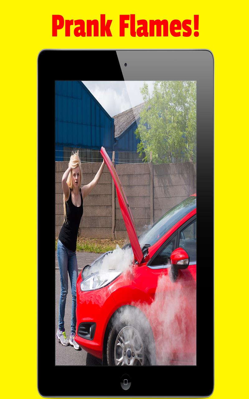 Prank Camera - The Fake Car Damage Image FX Scratch Photo Booth - App ...