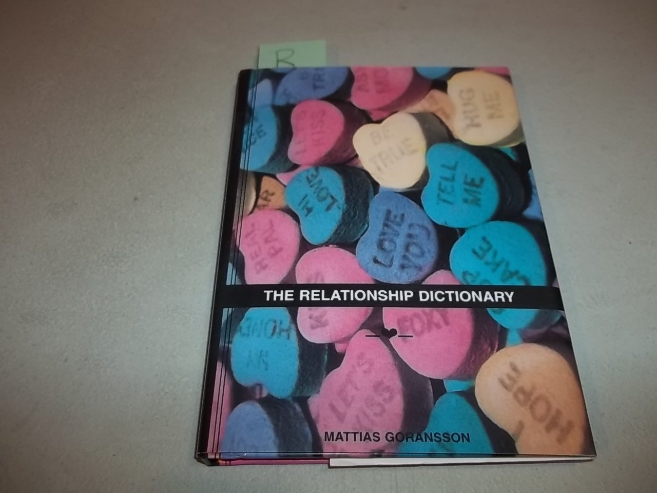 The Relationship Dictionary: Goransson, Mattias: 9781585670055: Amazon ...
