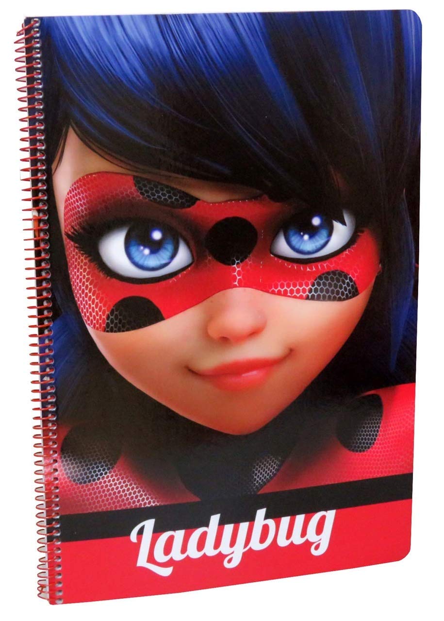 TV|LADYBUG Miraculous Ladybug A4 notebook 80 sheets: 8426842057606 ...