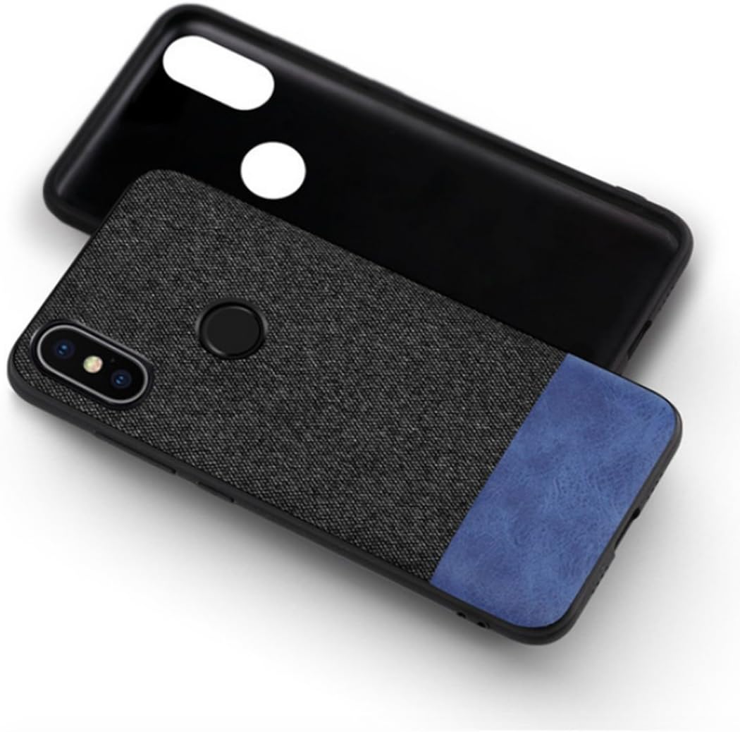 Kapa Soft Fabric & Leather Hybrid Protective Back Case Cover for Xiaomi ...