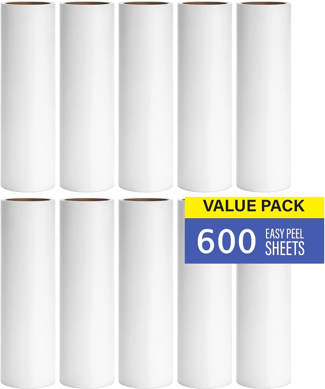 10 Rollers of Extra Sticky Lint Rollers Refills, for size of 24CM Wide ...
